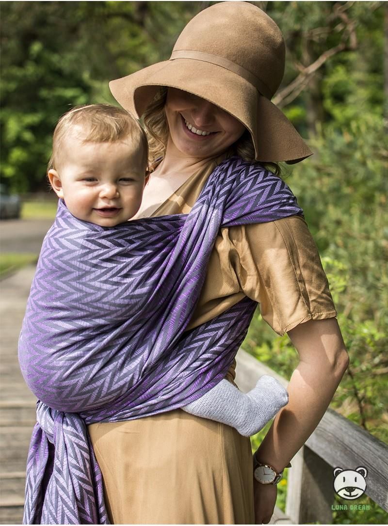 Luna Dream Chusta Herringbone Purple Splot Żakardowy Xl - Ceny i opinie ...