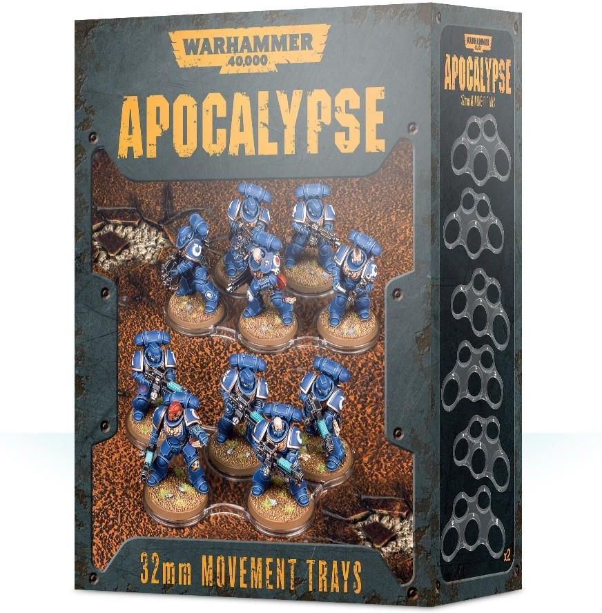 Games Workshop Apocalypse Movement Trays 32Mm (Gra W Wersji Angielskiej ...