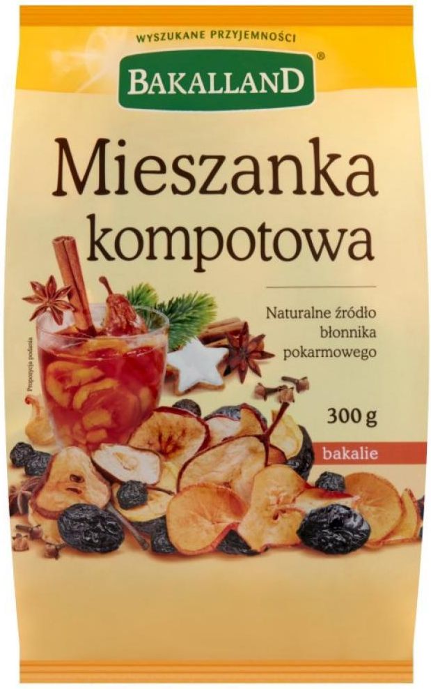 Bakalland Mieszanka Kompotowa 300G - Ceny i opinie - Ceneo.pl