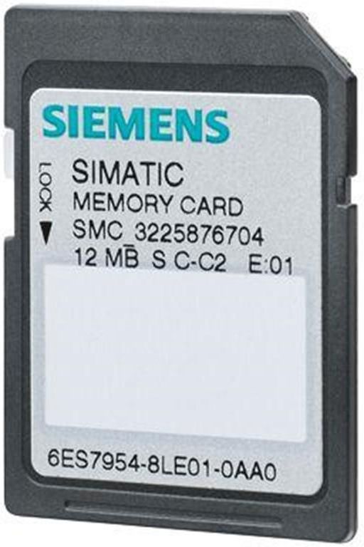 SIEMENS SIMATIC S7 MEMORY CARD 4 MB 6ES7954-8LC02-0AA0 (6ES79548LC030AA0) - Opinie i ceny na ...