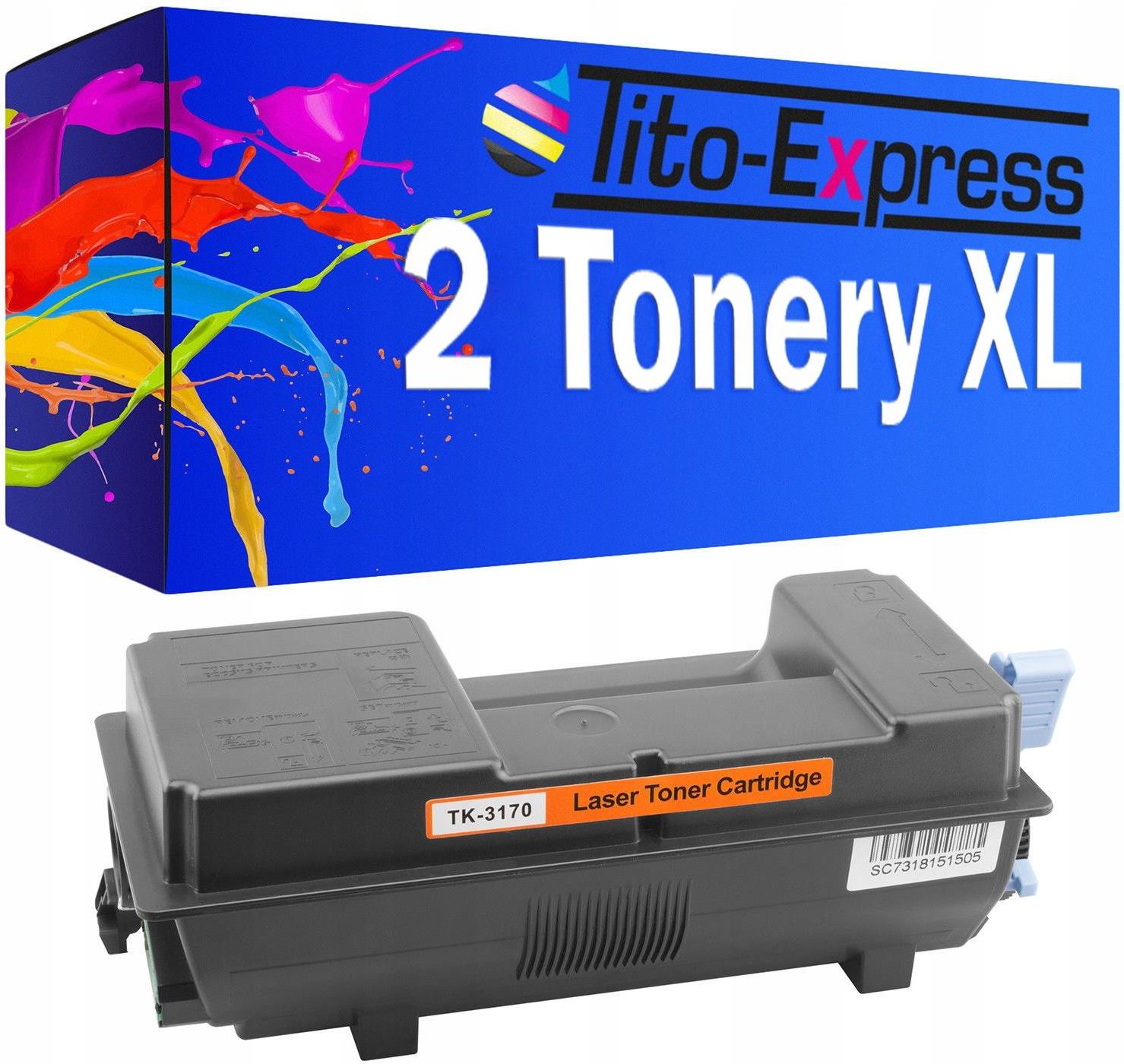 2 Tonery dla Kyocera TK-3170 PlatinumSerie black - Opinie i ceny na ...