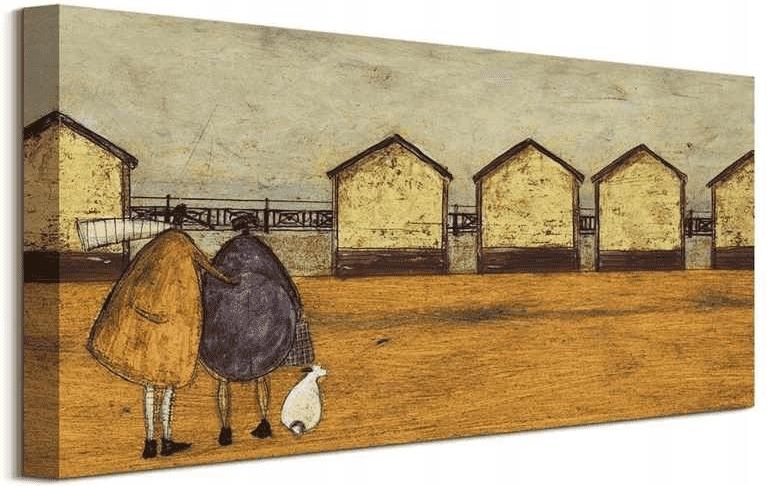 Sam Toft Musztardowie na Plaży Obraz 60x30 cm - Opinie i atrakcyjne ...