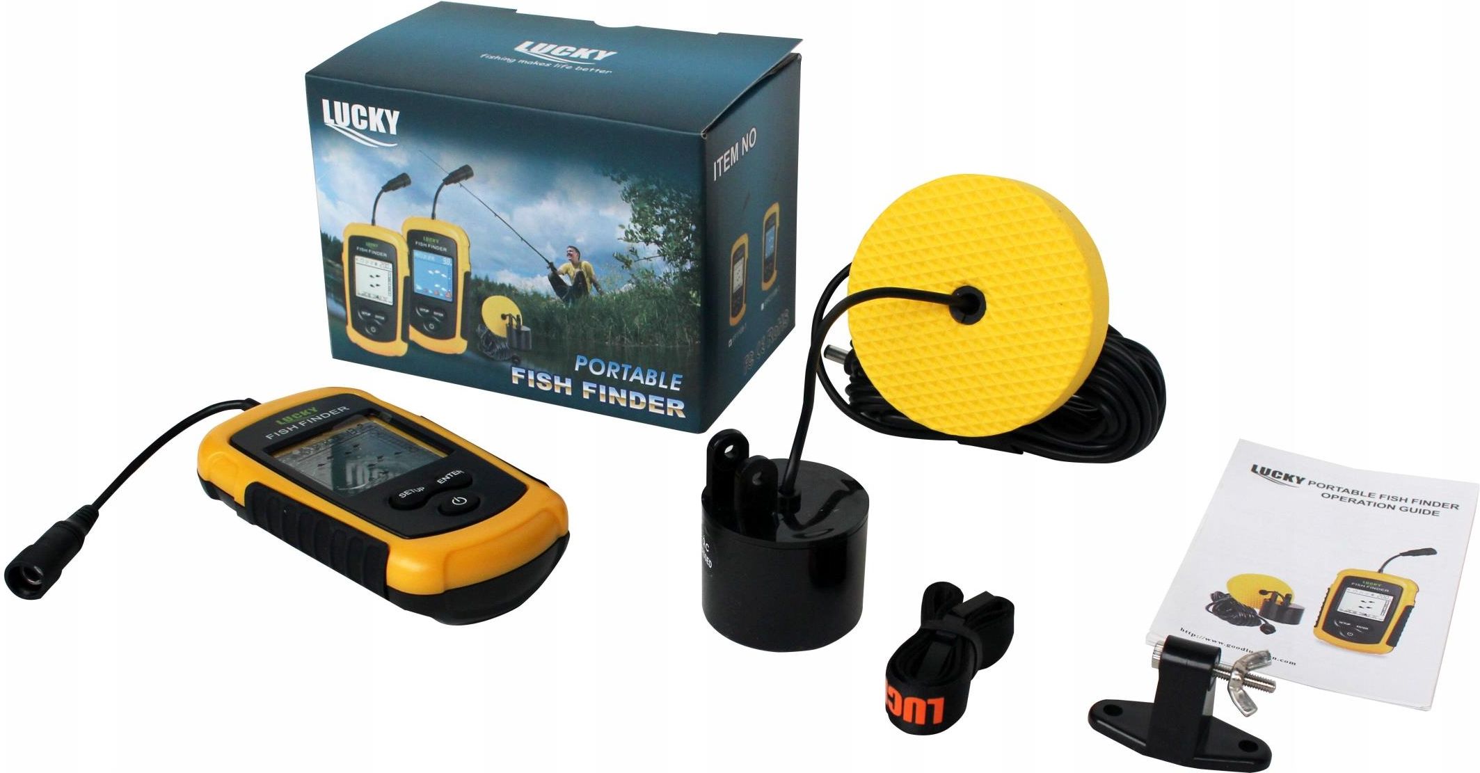 Ryby Wyszukiwarka Ultradźwiękowy Sonar Alarm Echo - Ceny i opinie ...