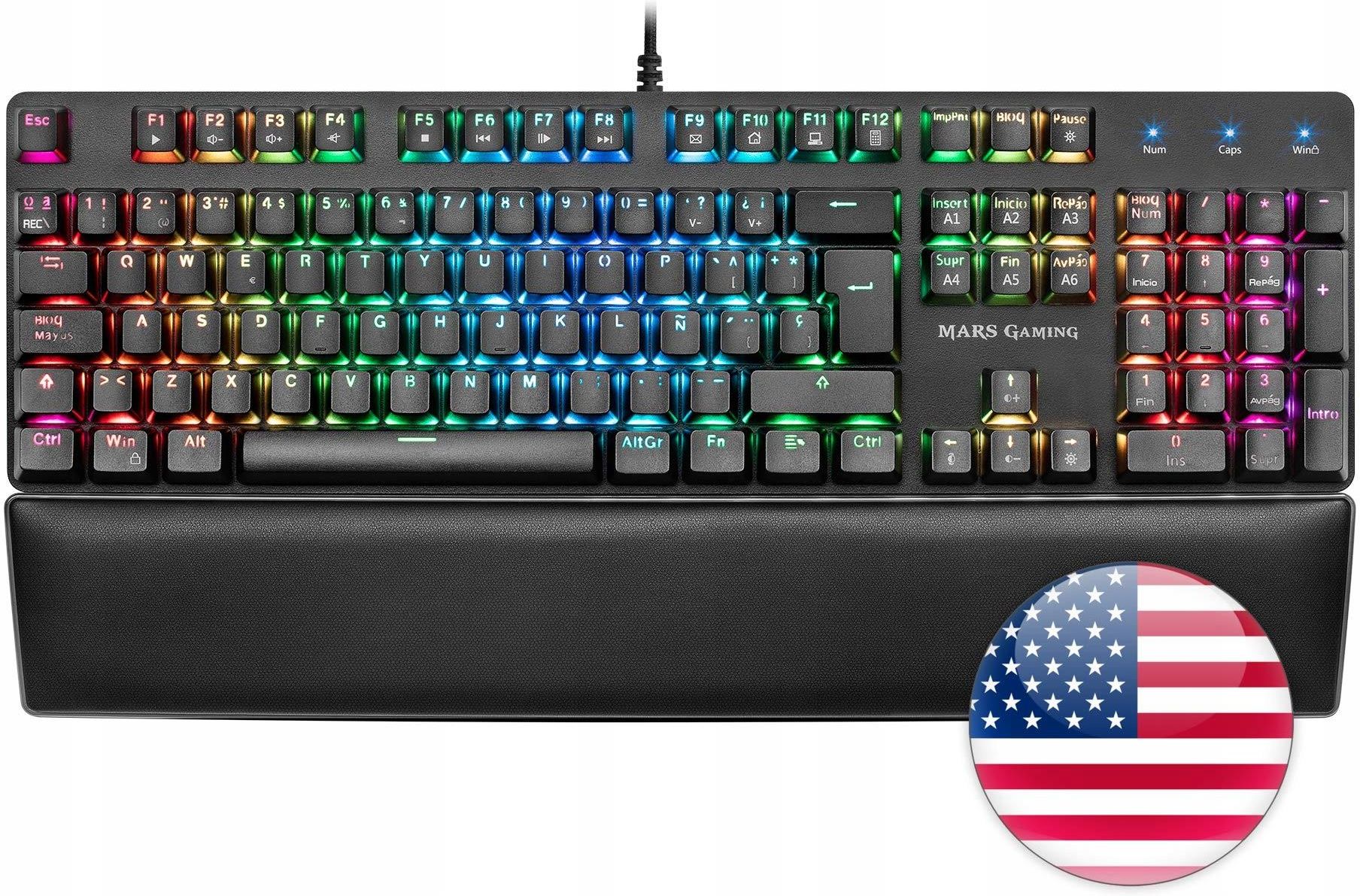 Klawiatura Mars Gaming MK5 RGB - Opinie i ceny na Ceneo.pl