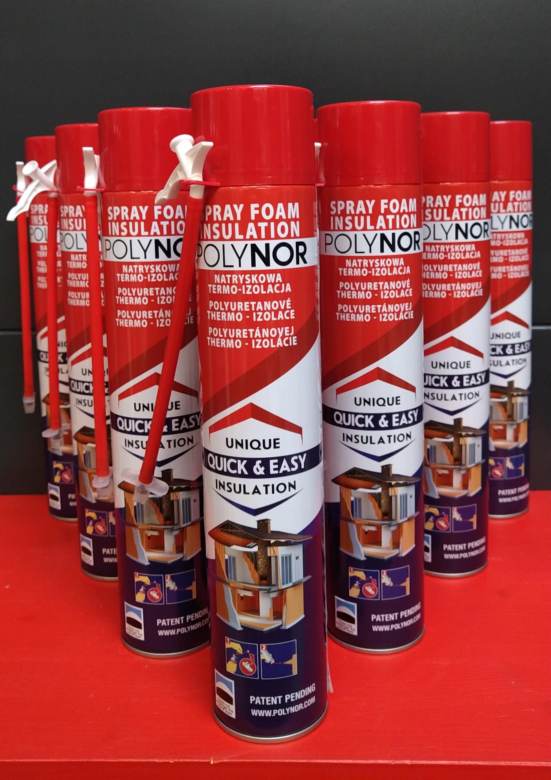 Polynor piana izolacja natryskowa 750ml Pur - Opinie i ceny na Ceneo.pl