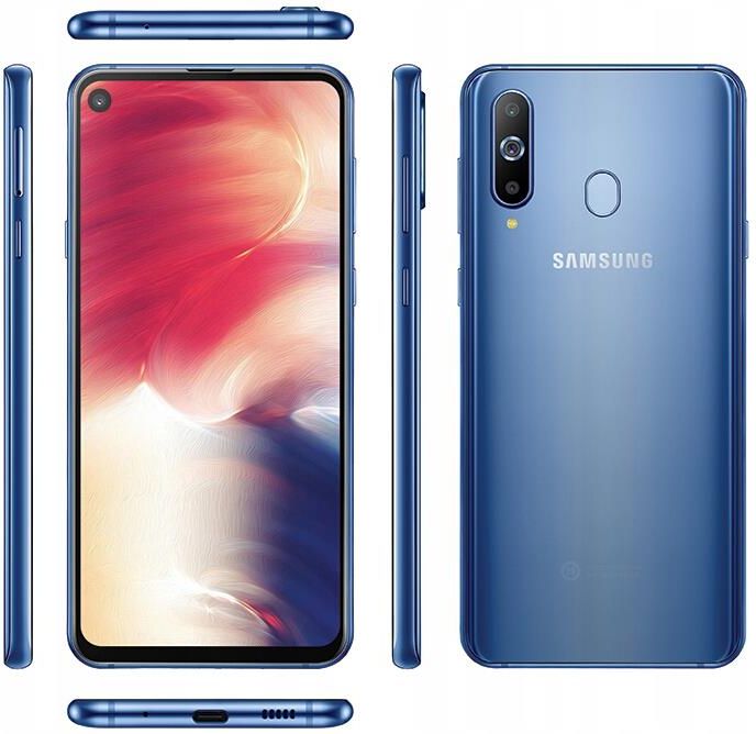Samsung Galaxy A8S SM-G887 8/128GB Niebieski - Cena, opinie na Ceneo.pl