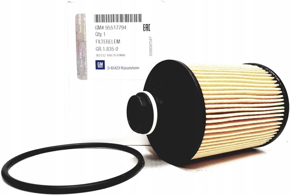Filtr oleju OE OPEL FILTR+OLEJ 5W30 5L ASTRA J 2.0 CDTI GM 95517794;GM ...