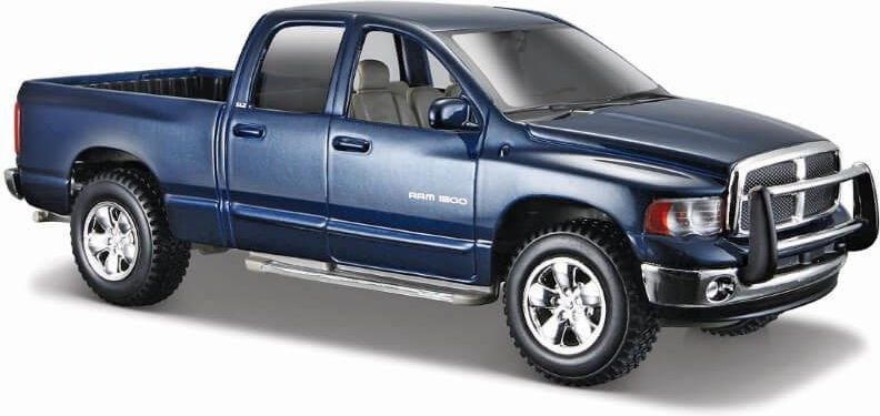 Maisto Dodge Ram Quad Cab2002 Pojazd Niebieski 1:27 - Ceny i opinie ...