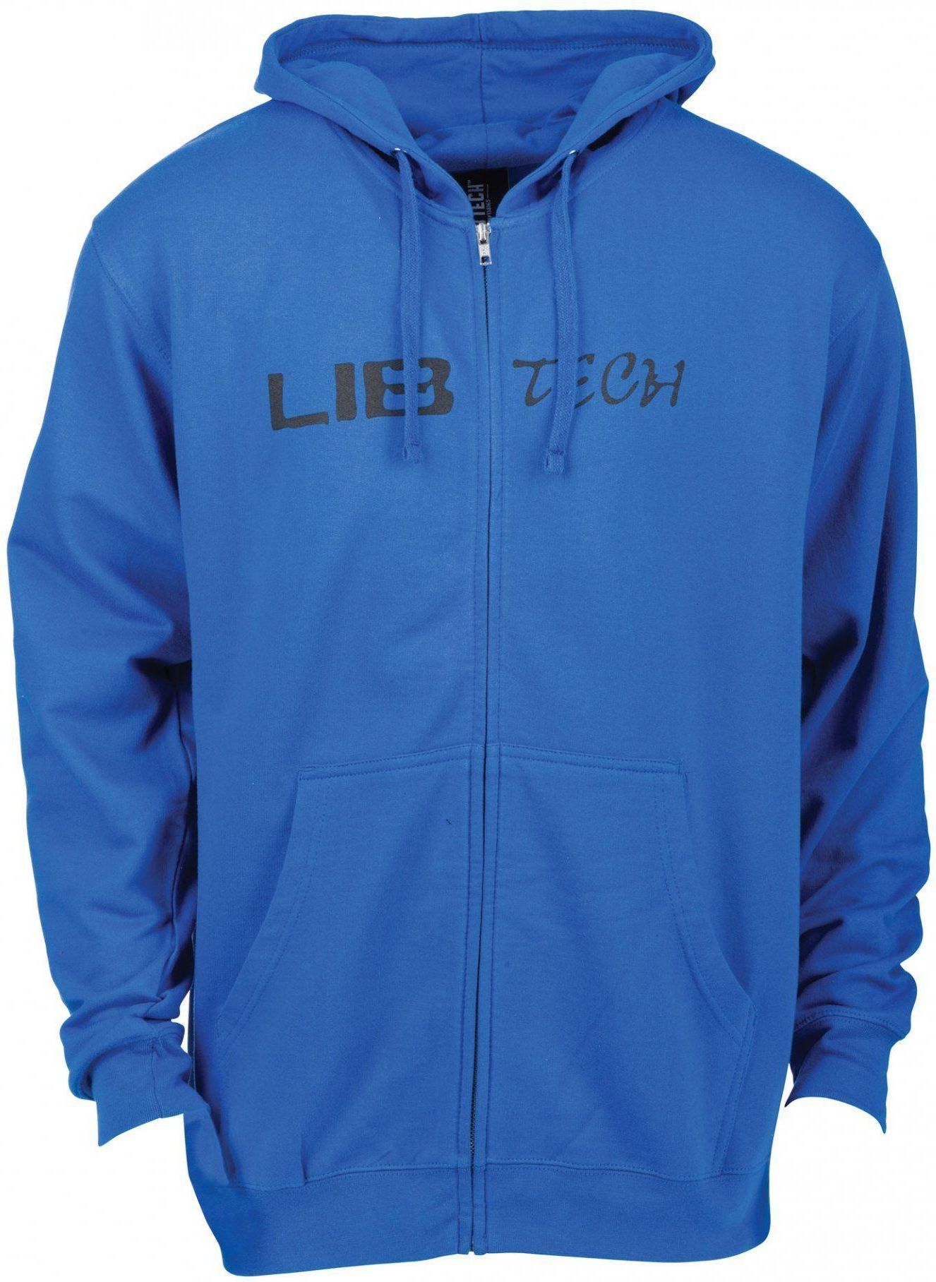 Bluza lib tech logo hooded zip niebieski - Ceny i opinie - Ceneo.pl