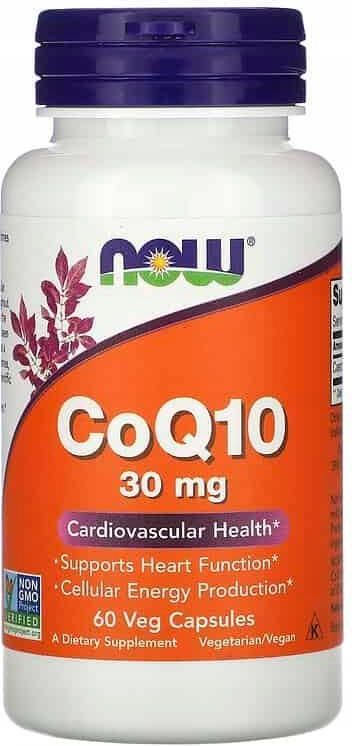 Now Foods Koenzym Q10 30mg 60kaps. - Opinie i ceny na Ceneo.pl