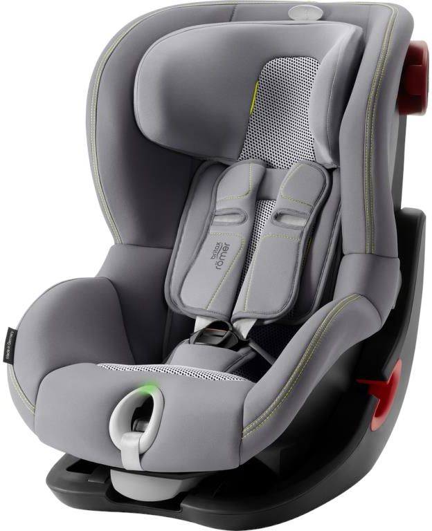 Fotelik Britax Romer KING II LS Cool Flow Silver 9-18kg - Ceny i opinie ...
