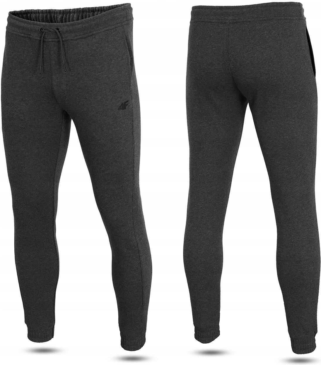 Dresy Męskie 4F Spodnie Bawełniane Grube SPMD001 - Ceny i opinie - Ceneo.pl