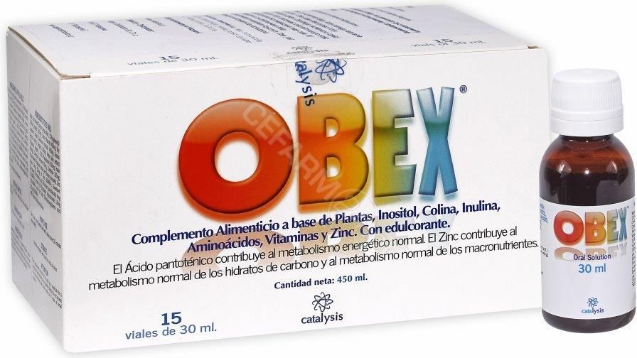 Obex płyn doustny - terapia odchudzająca 15 x 30 ml - Opinie i ceny na ...