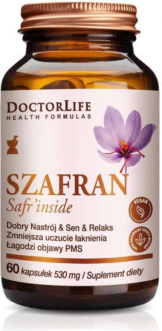Doctor Life Szafran 60kaps - Opinie i ceny na Ceneo.pl