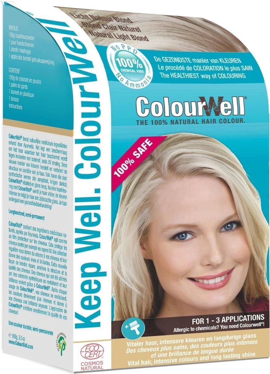 Colourwell Farba Do Włosów Jasny Naturalny Blond 100 G - Opinie i ceny ...