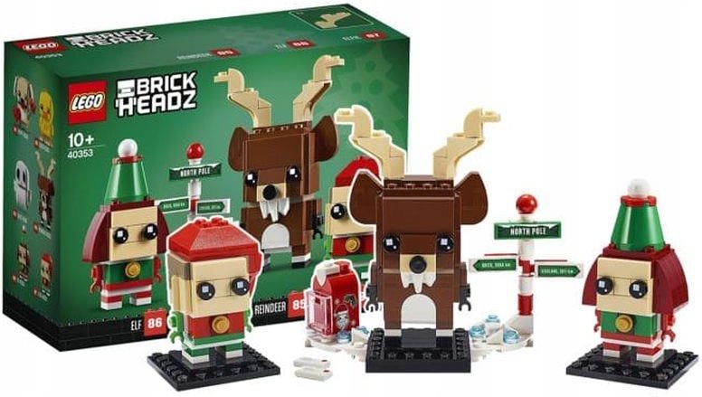 LEGO BrickHeadz 40353 Renifer Elf I Elfka - Ceny i opinie - Ceneo.pl