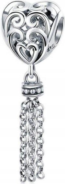 Charms do Pandora Srebro - Zawieszka Serce - Ceny i opinie - Ceneo.pl