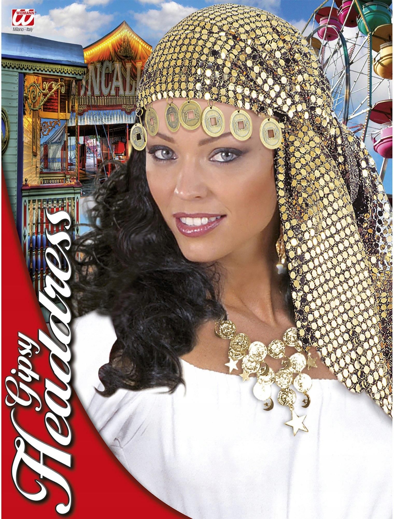 Sequin Gypsy Head Dress Accessory for Fancy Dress - Ceny i opinie ...