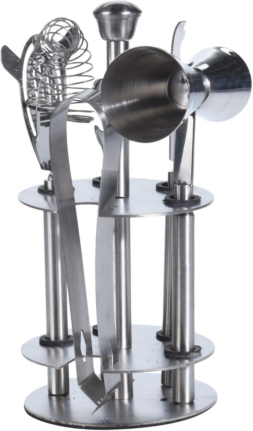Eh Excellent Houseware Zestaw Akcesoriów Kuchennych Z Metalowym Stojaku ...