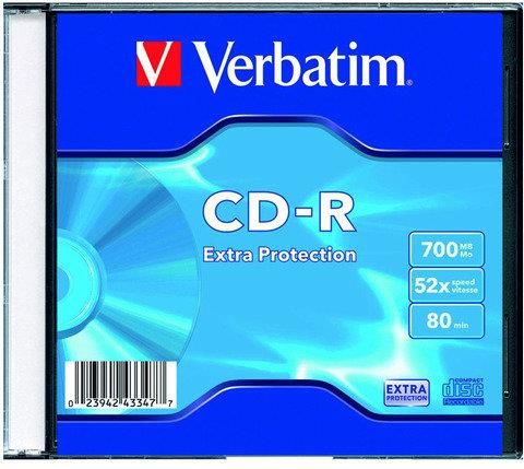 Verbatim Płyta Cd R 700Mb Slim - Ceny i opinie - Ceneo.pl