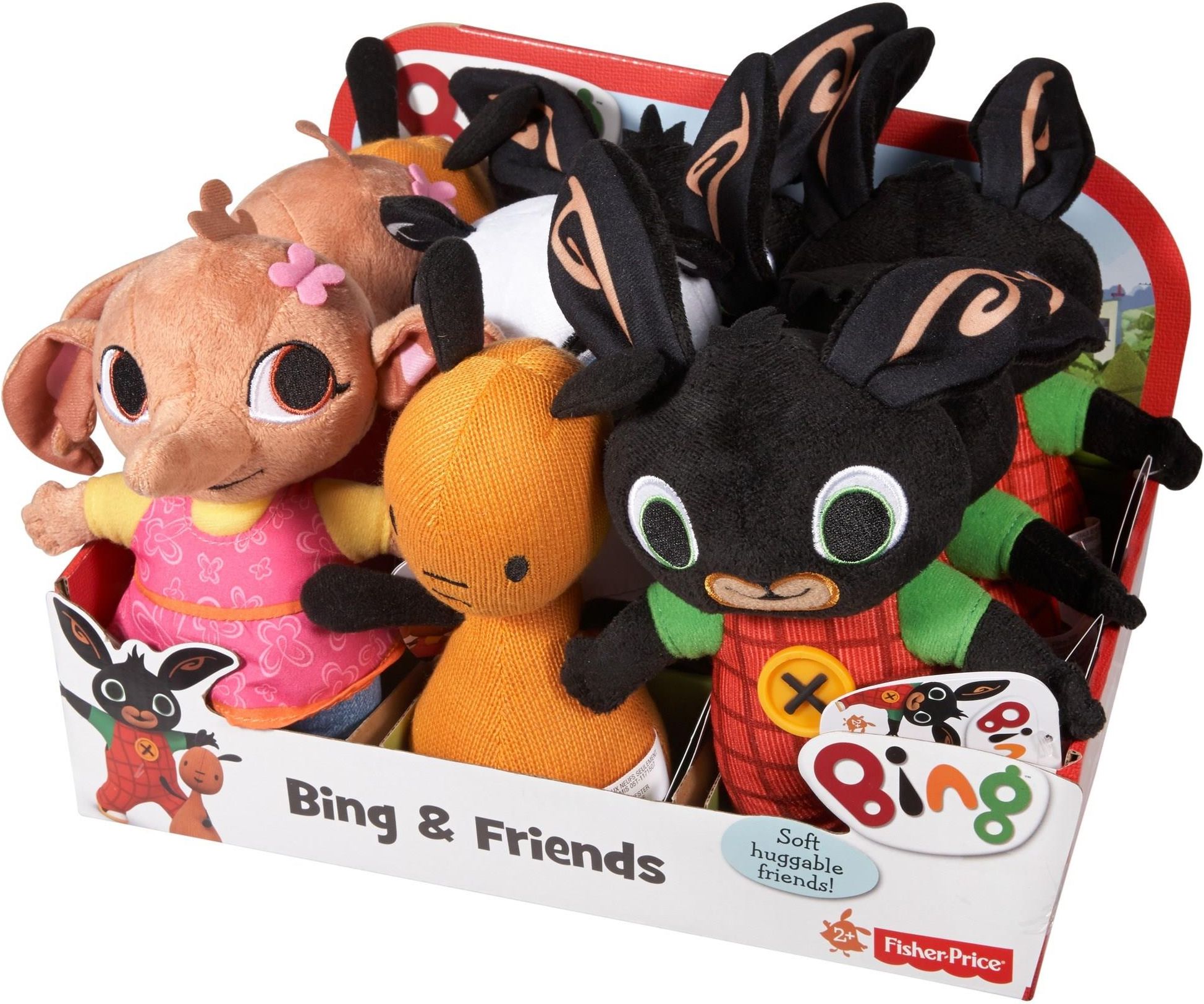 Fisher Price Bing Bunny Przytulanki Bing I Przyjaciele AST CDY39
