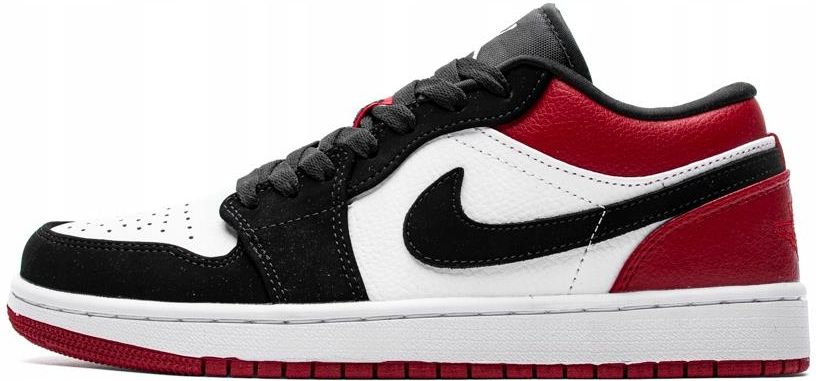 Nike Air Jordan 1 Low Black Toe 553558-116 46 - Ceny i opinie - Ceneo.pl