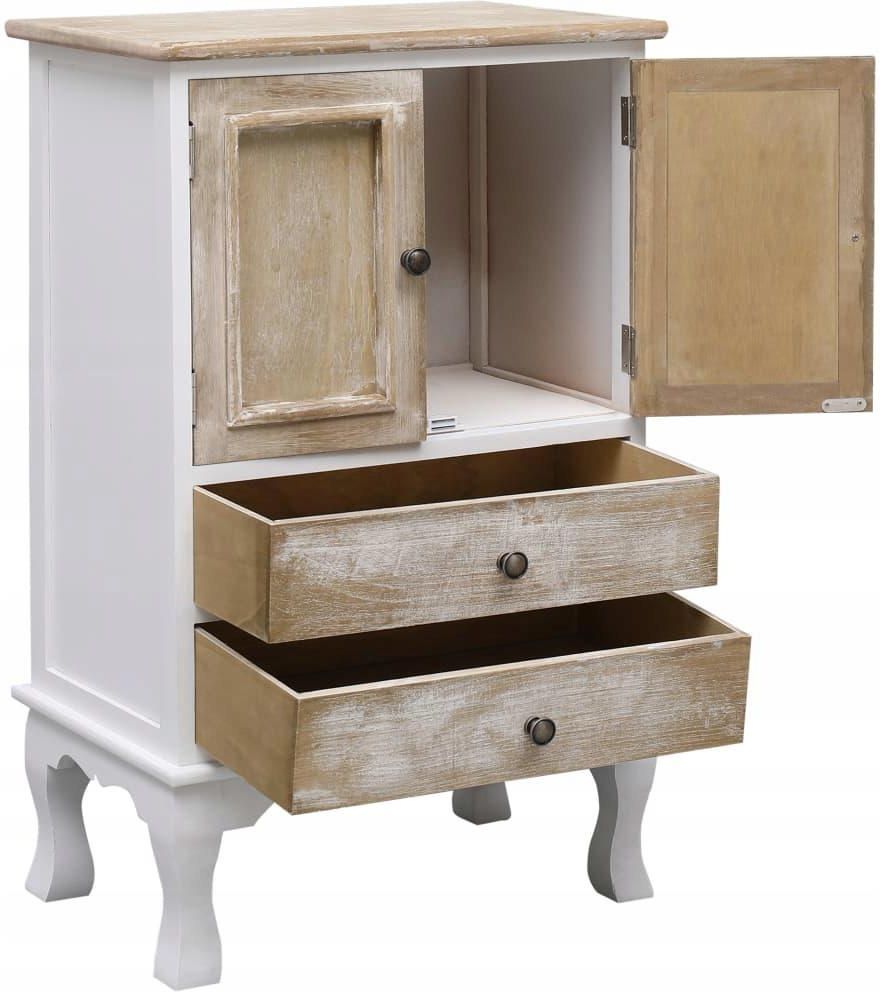 Komoda, biała, 50x30x80 cm, drewniana - Opinie i atrakcyjne ceny na ...