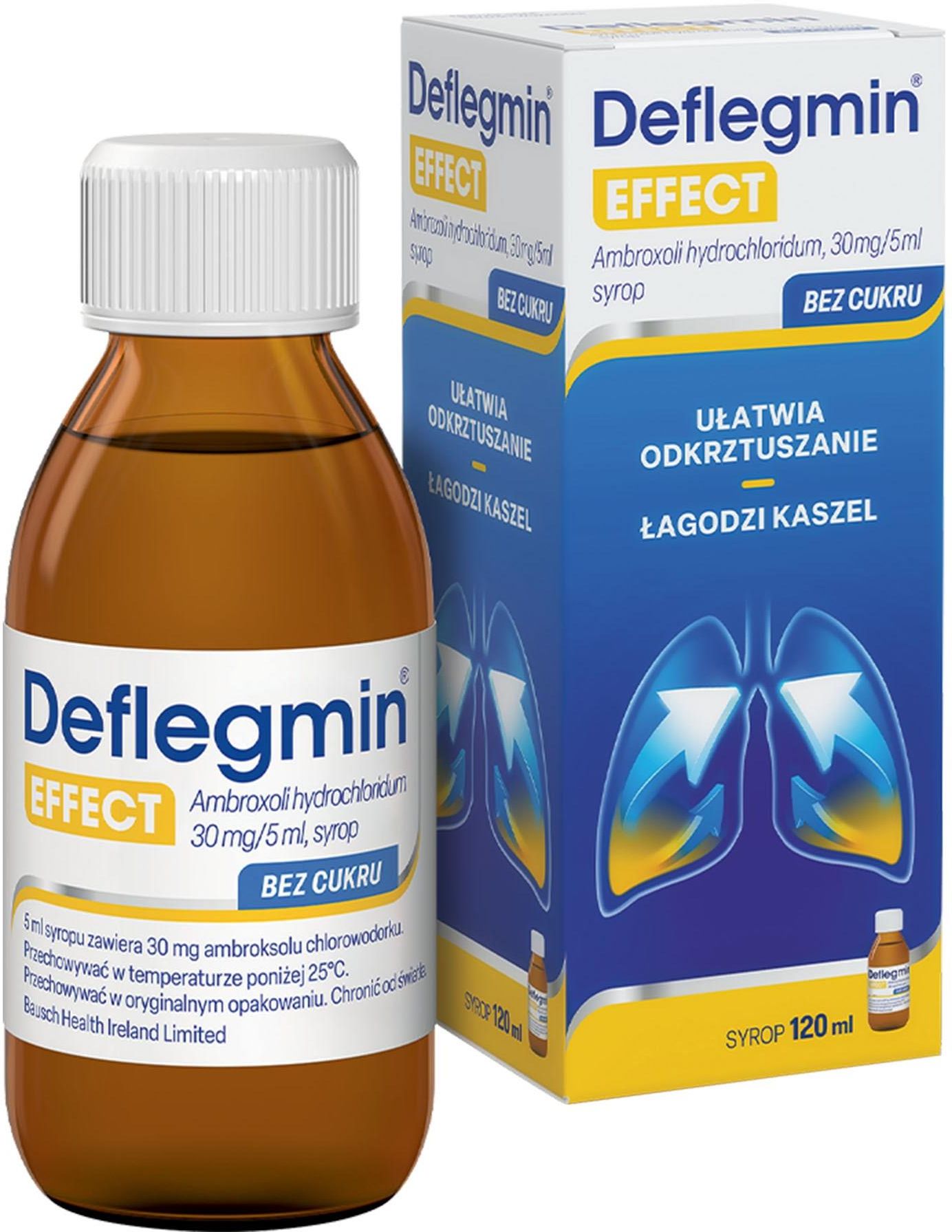 Deflegmin 30mg syrop 120ml - Opinie i ceny na Ceneo.pl