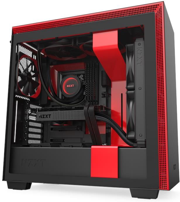 Obudowa komputerowa NZXT H710 Black/Red (CAH710BBR) - Opinie i ceny na ...