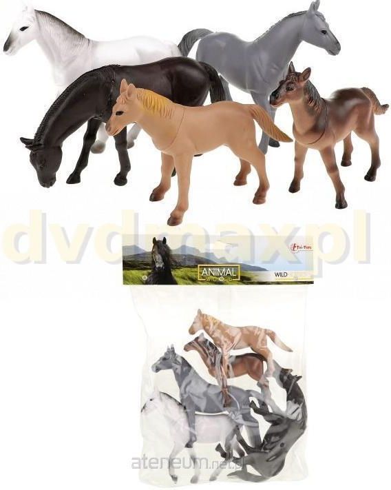 Toitoys Zestaw 5 Figurek Koni Animal World - Ceny i opinie - Ceneo.pl