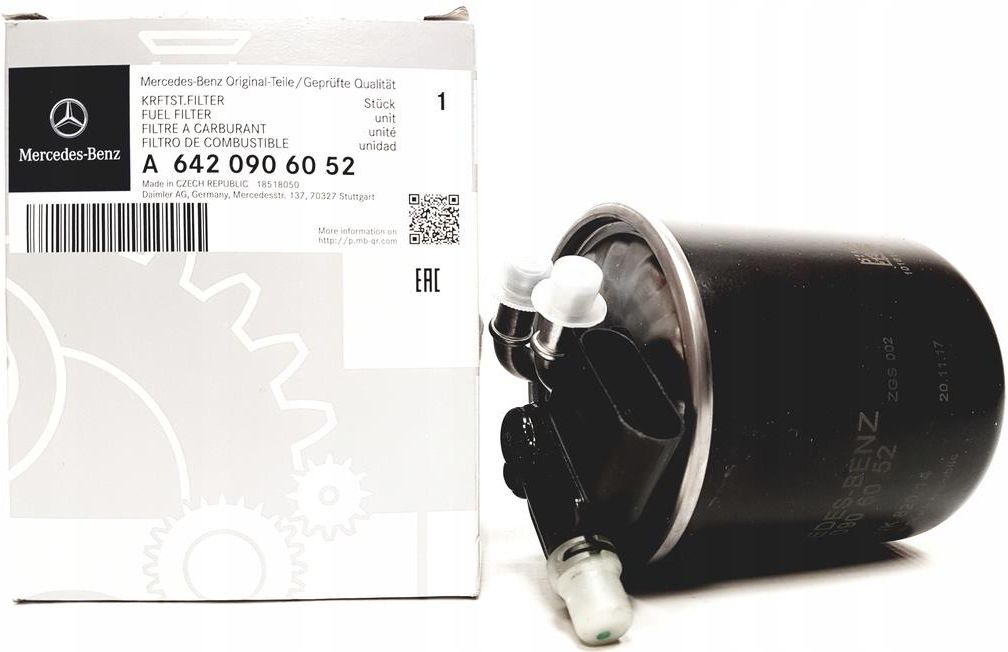 Filtr paliwa OE MERCEDES FILTR PALIWA GLE C292 GLS X166 350CDI ...