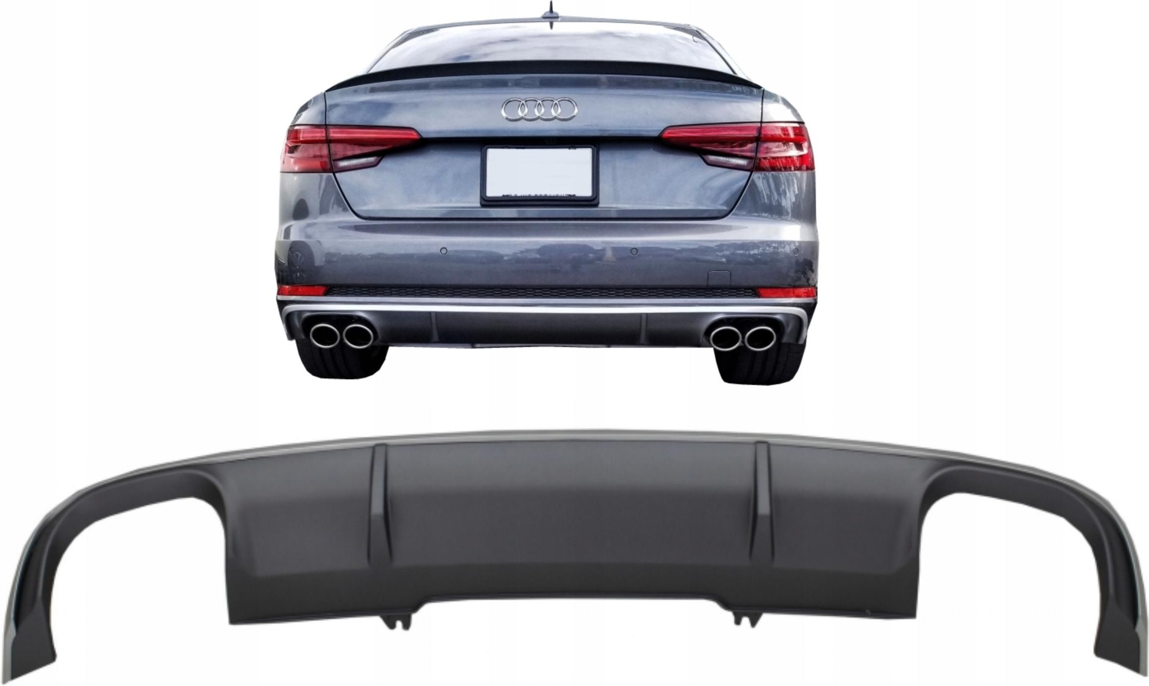 Zderzak do kupienia DYFUZOR DO AUDI A4 B9 8W SEDAN AVANT 16-18 S4 LOOK 5997744 - Opinie i ceny ...