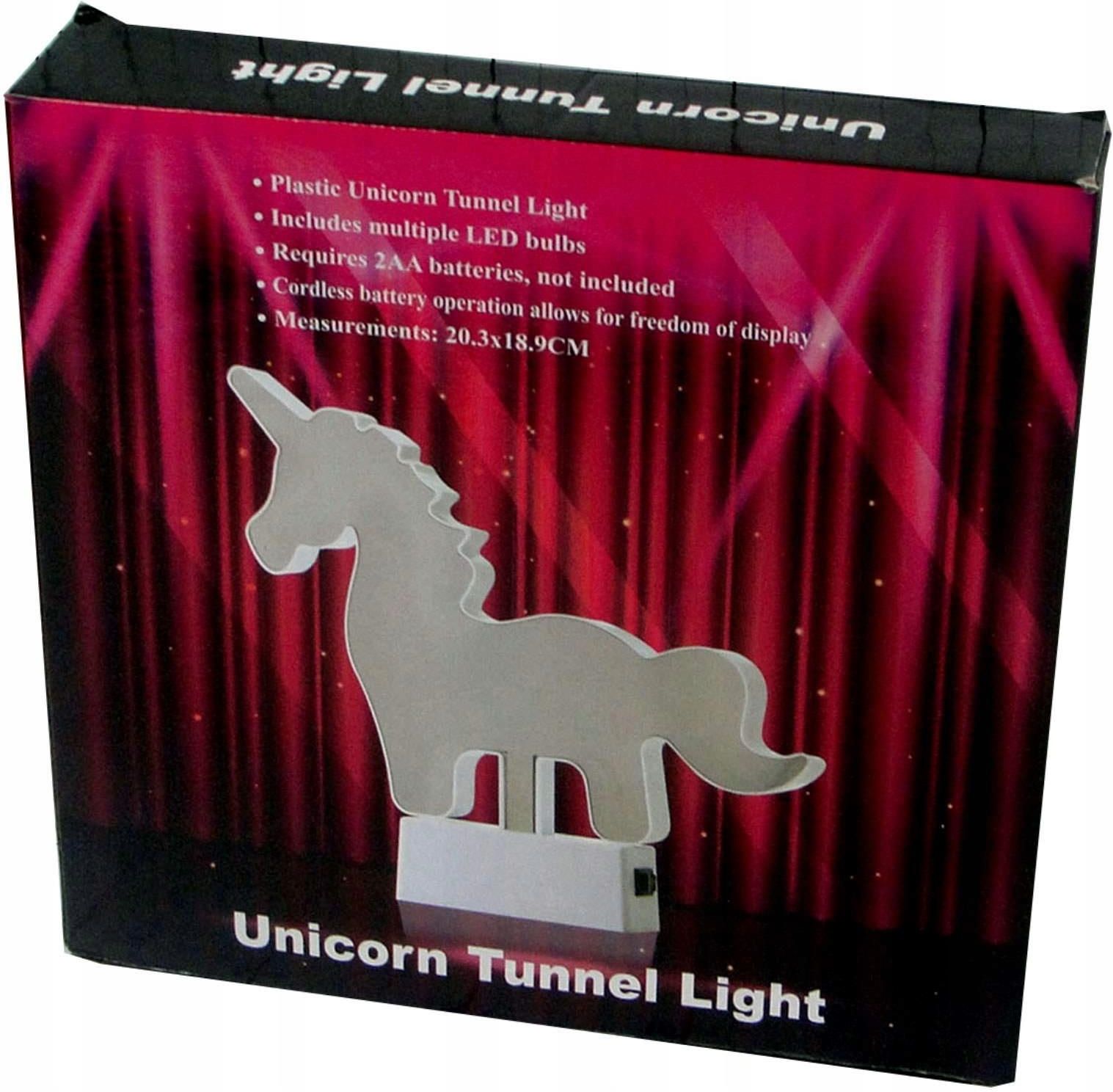 Lampka Nocna Led Jednorożec Lustro Tunel 3D - Opinie i atrakcyjne ceny ...