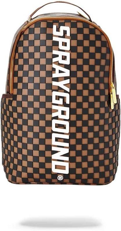 Sprayground Rubber Checkered Logo Backpack | atelier-yuwa.ciao.jp