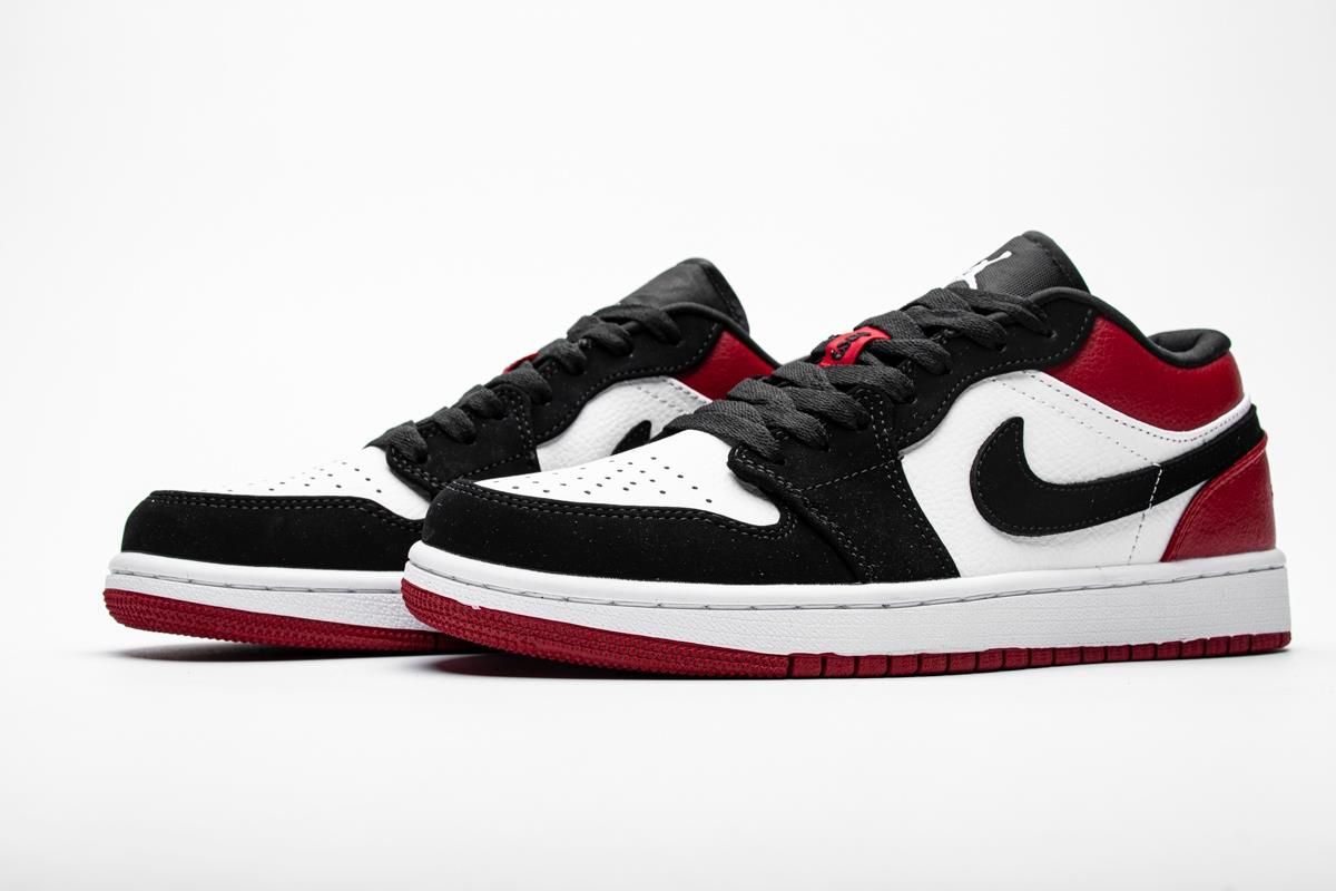 Nike Air Jordan 1 Low Black Toe 553558-116 41 - Ceny i opinie - Ceneo.pl