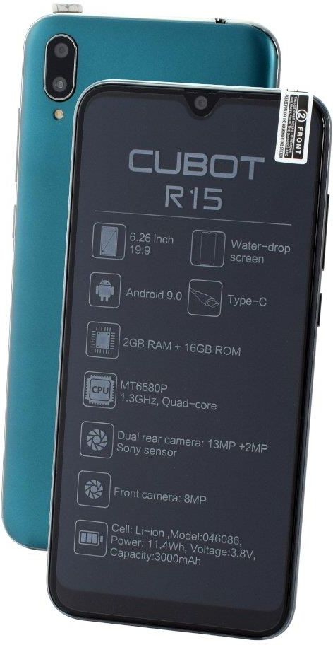 CUBOT R15 16GB Zielony - Cena, opinie na Ceneo.pl