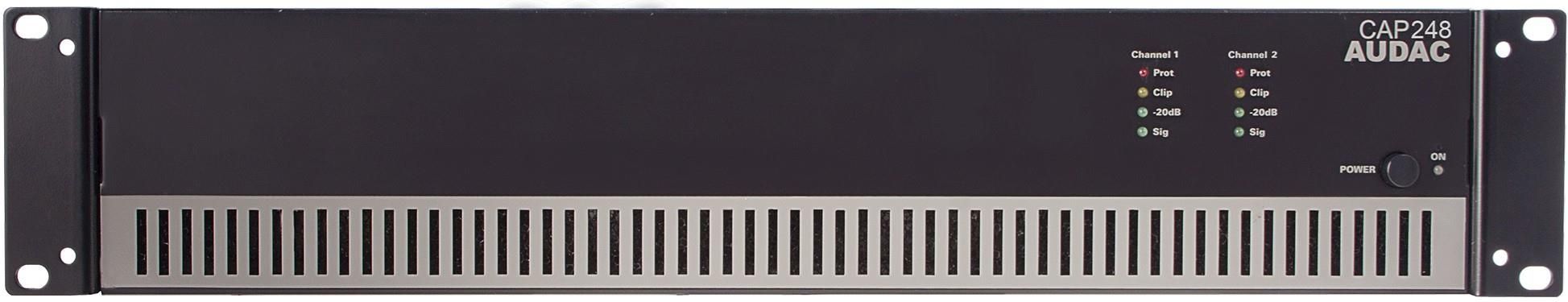 Wzmacmiacz audio Audac CAP248 Czarny - Opinie i ceny na Ceneo.pl