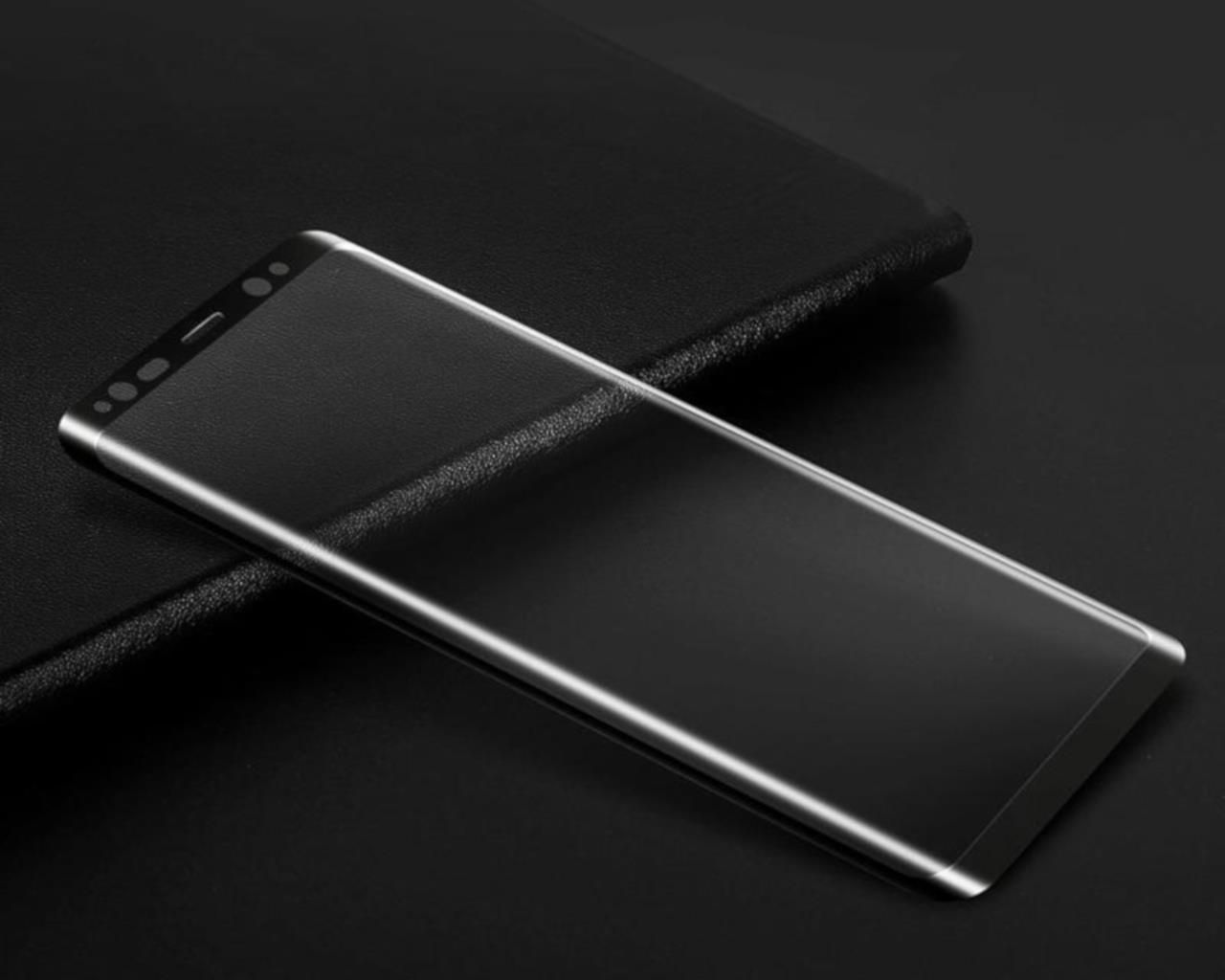 Full Glue Tempered Glass - do Samsung Galaxy Note 10 plus (hole) czarny ...
