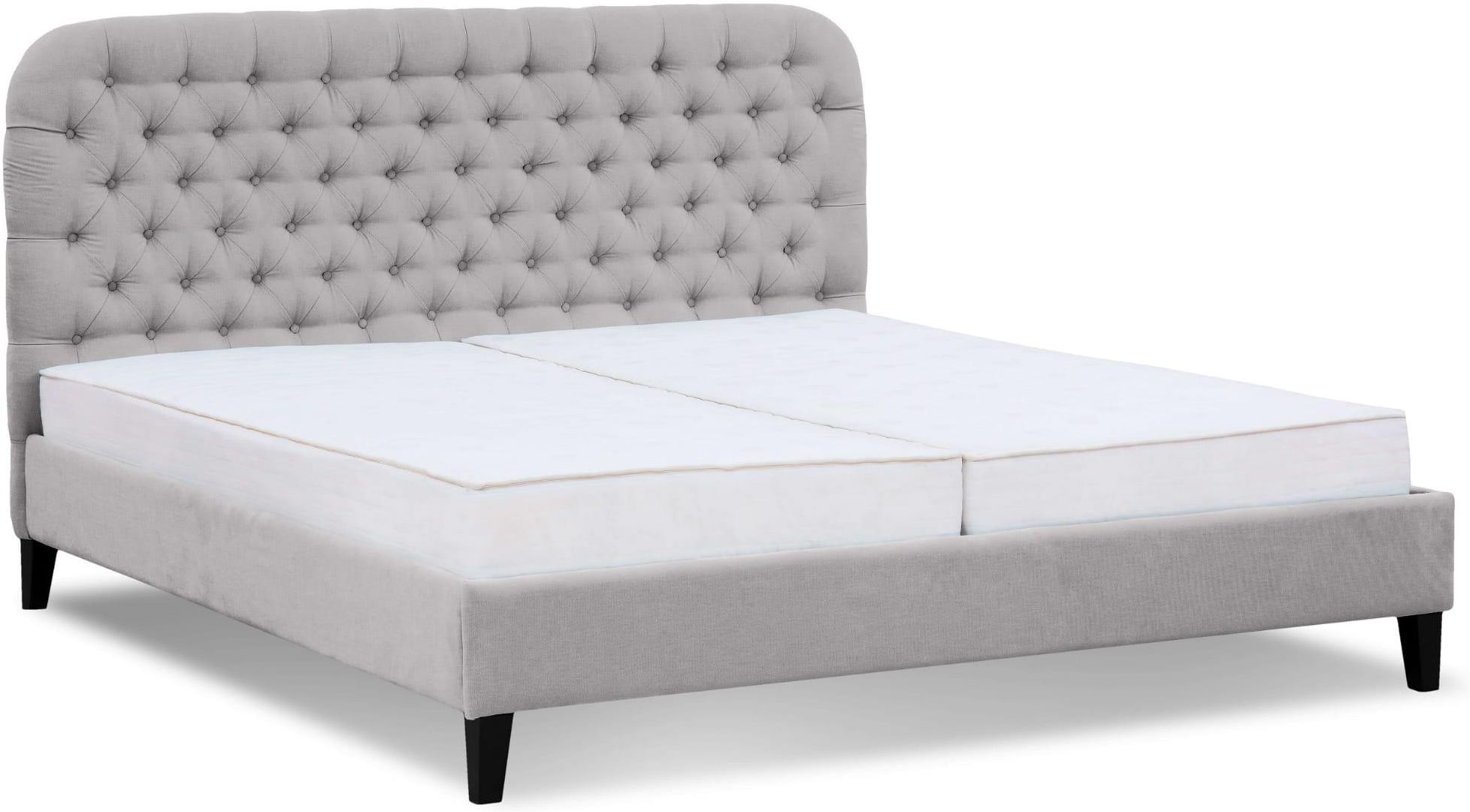 Scandicsofa Łóżko Almar 160X200 cm Colourwash Sand colourwash/sand ...