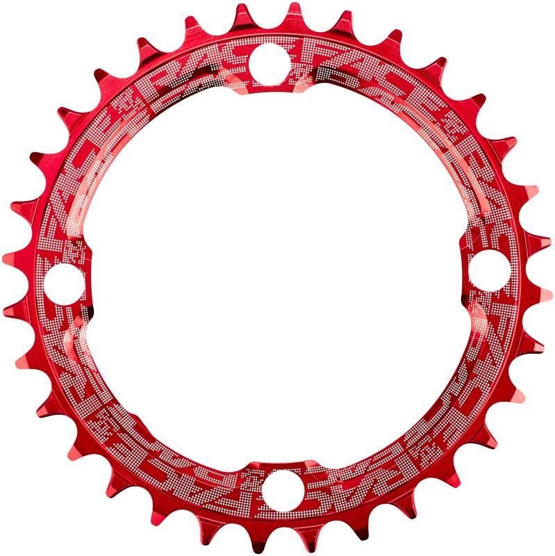 Race Face Narrow Wide Chainring 4-Bolt 10/11/12-Speed Red 32T - Ceny i ...
