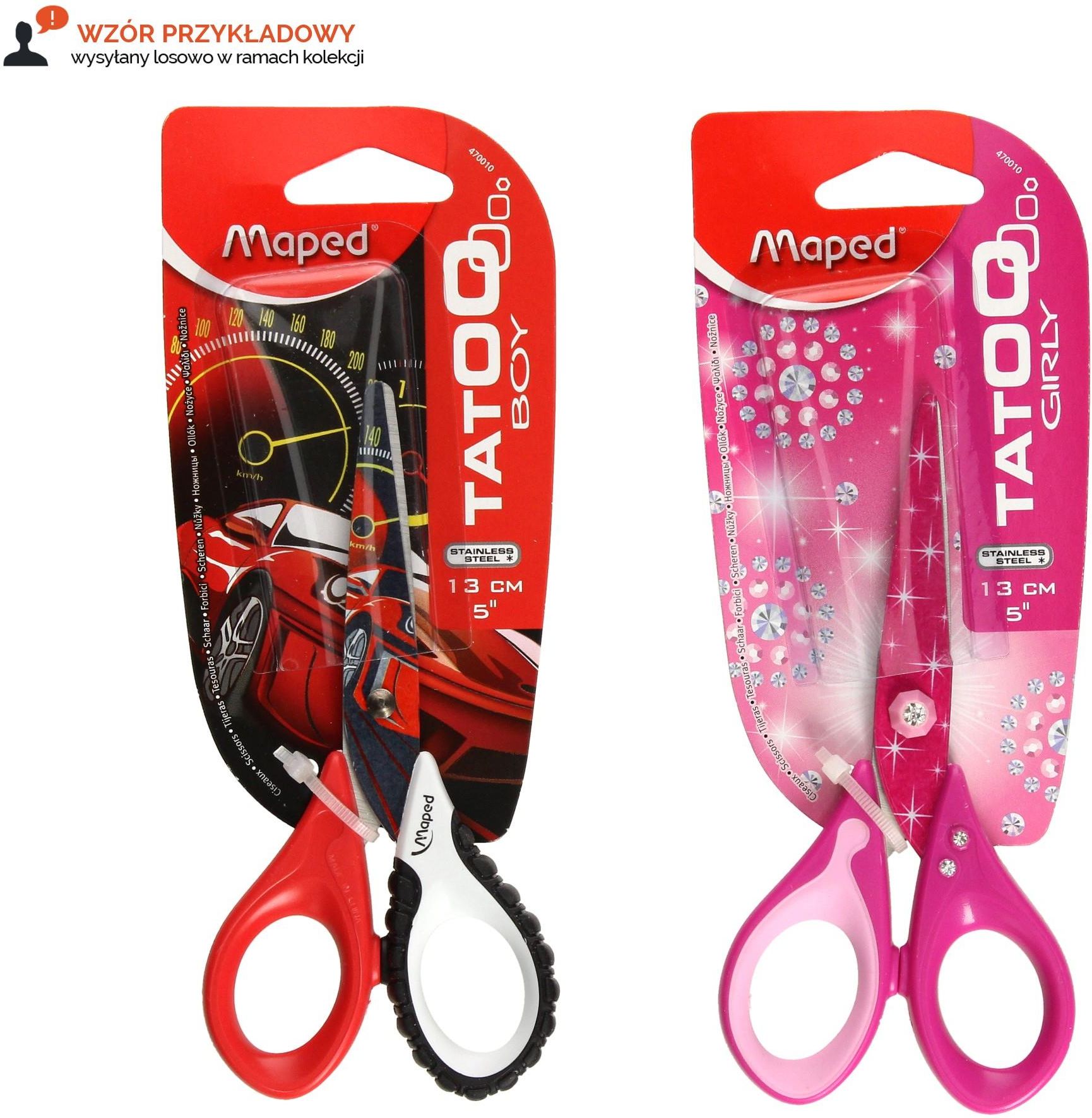 Maped Nożyczki 13Cm Tatoo/Innovation 470010 - Ceny i opinie - Ceneo.pl