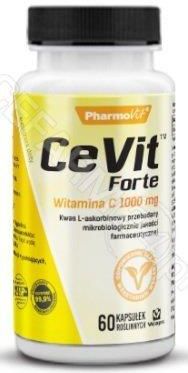 Pharmovit CeVit Forte 1000 mg x 60 kaps vege - Opinie i ceny na Ceneo.pl