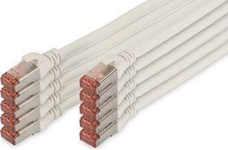 Digitus Patchcord CAT6, S-FTP, 5m, 10 sztuk (DK-1644-050-WH-10) - Elementy montażowe - Opinie i ...