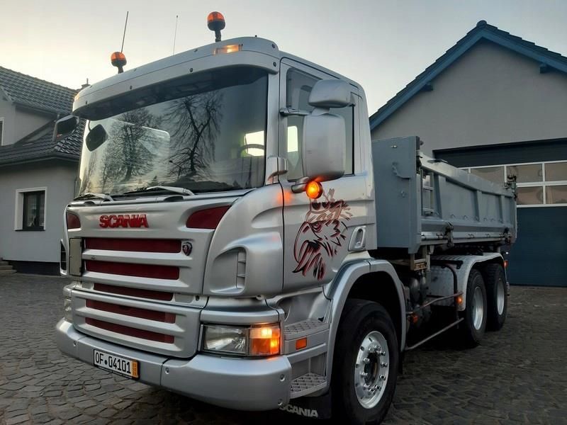 SCANIA P380 wywrotka 6x4 hydroburta import idealna - Opinie i ceny na ...