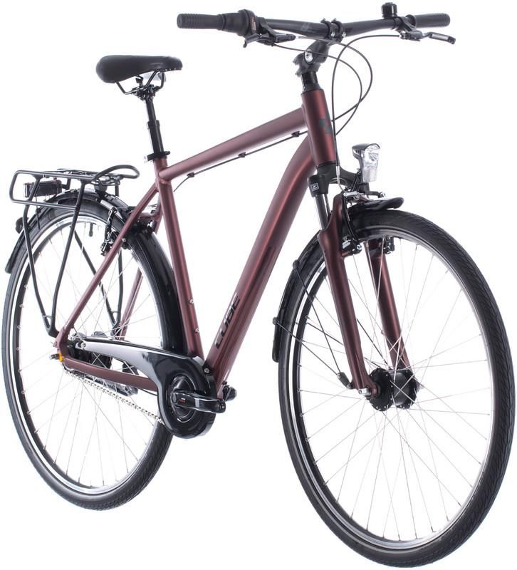 Cube Town Pro Red Black 28 2020 - Rowery Turystyczne Męskie - Ceny i ...