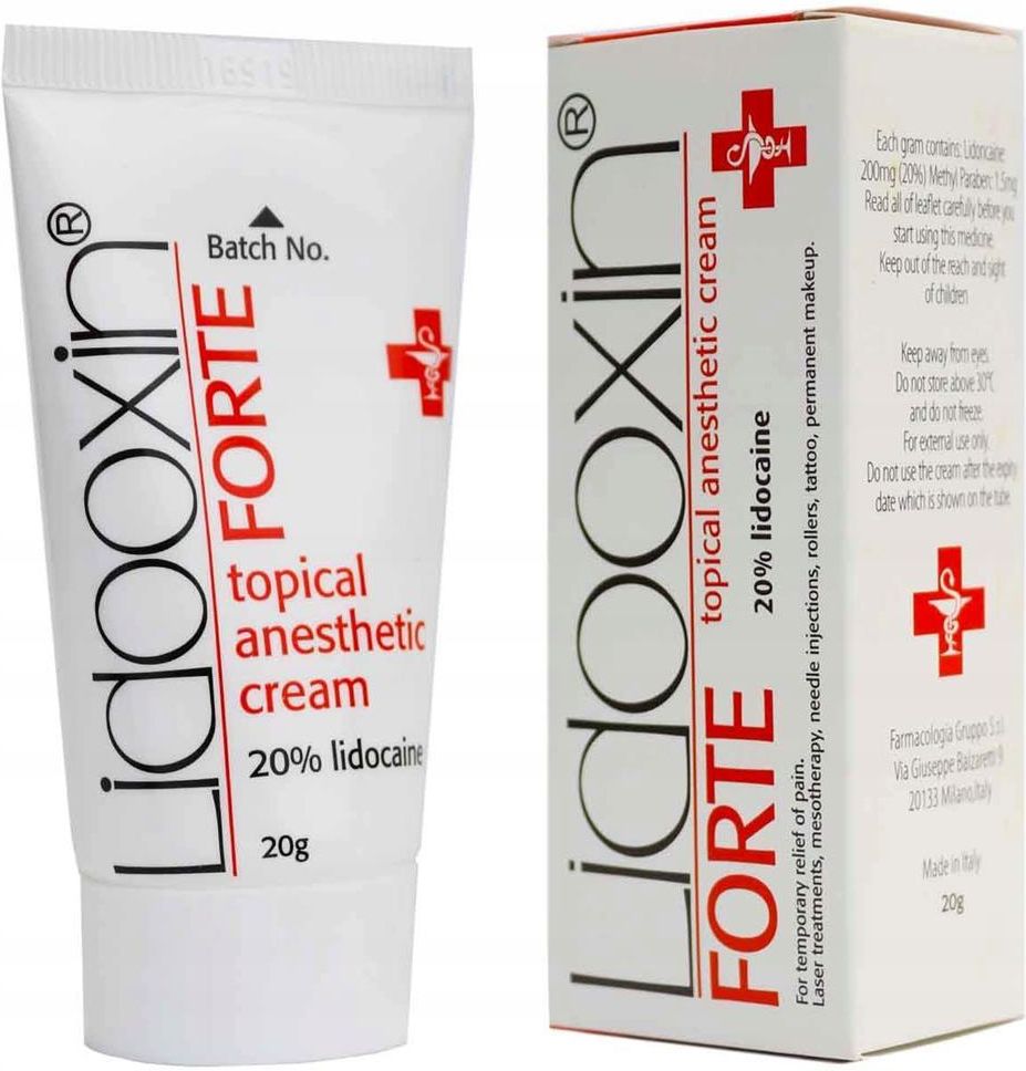 Krem Znieczulający Lidoxin Forte - Mocny, Lidooxin - Ceny i opinie ...