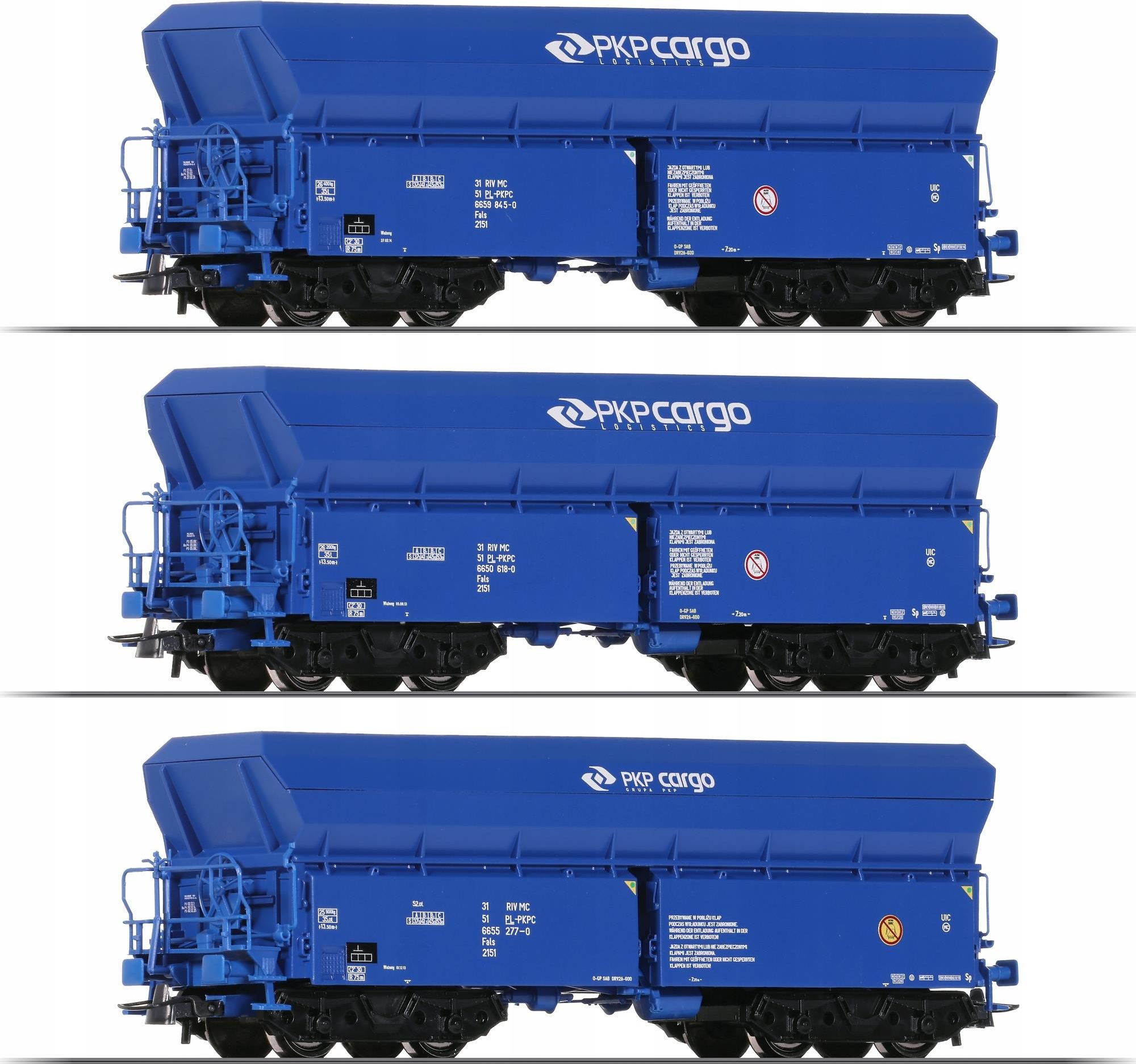 Zestaw 3 wagonów typ Fals, Pkp Cargo Roco 76078 Ho - Ceny i opinie ...