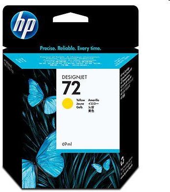 Tusz HP Tusz do HP Designjet T1100 Q6687A Żółty (C9400AT1100) do ...