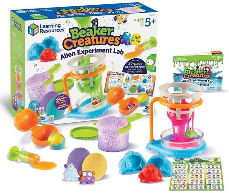 Learning Resources Beakers Creatures Wielkie Laboratorium Kosmitów ...