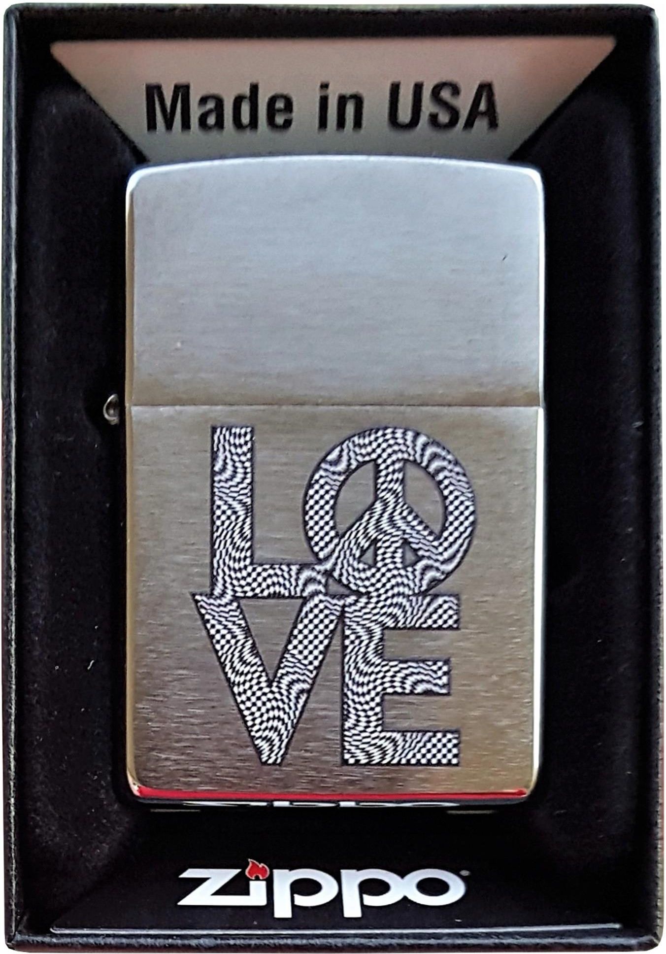 Zapalniczka Zippo Love And Peace Design - Ceny i opinie - Ceneo.pl